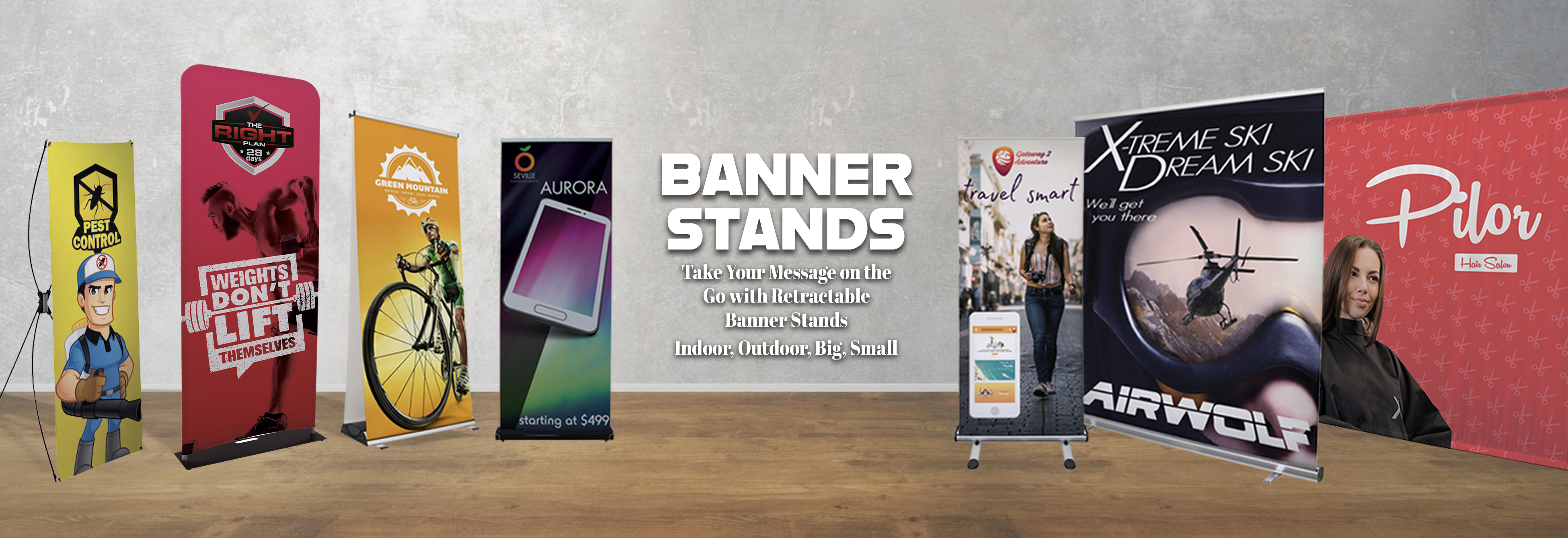 Attractive and Durable Retractable Banner Stands | Get Your Message ...